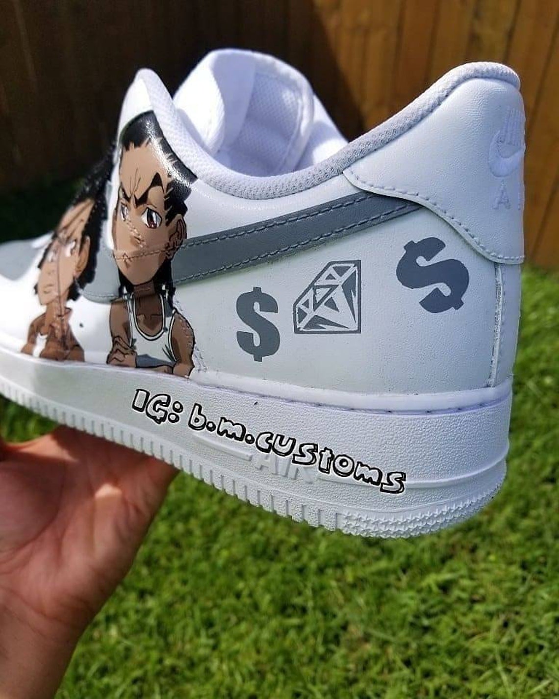 Custom Af1 Boondocks - Etsy
