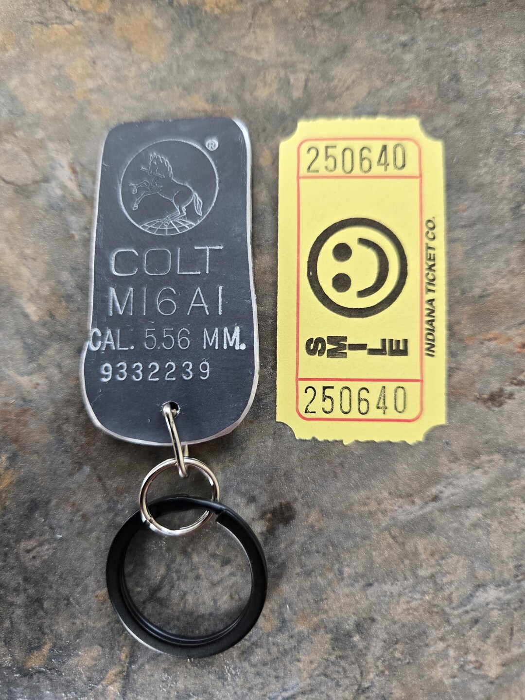 Colt M16A1 Keychain - Etsy