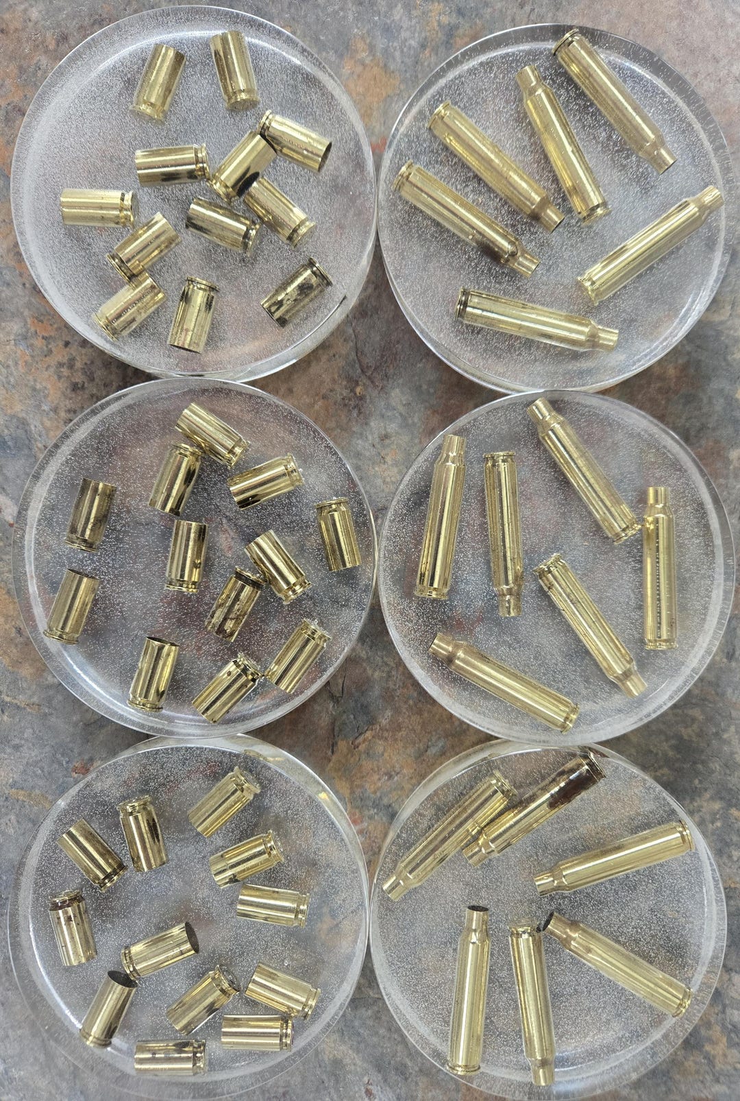 Coasters Made From Brass Shell Casings 9mm 5.56 223 45 Auto 44 Mag - Etsy