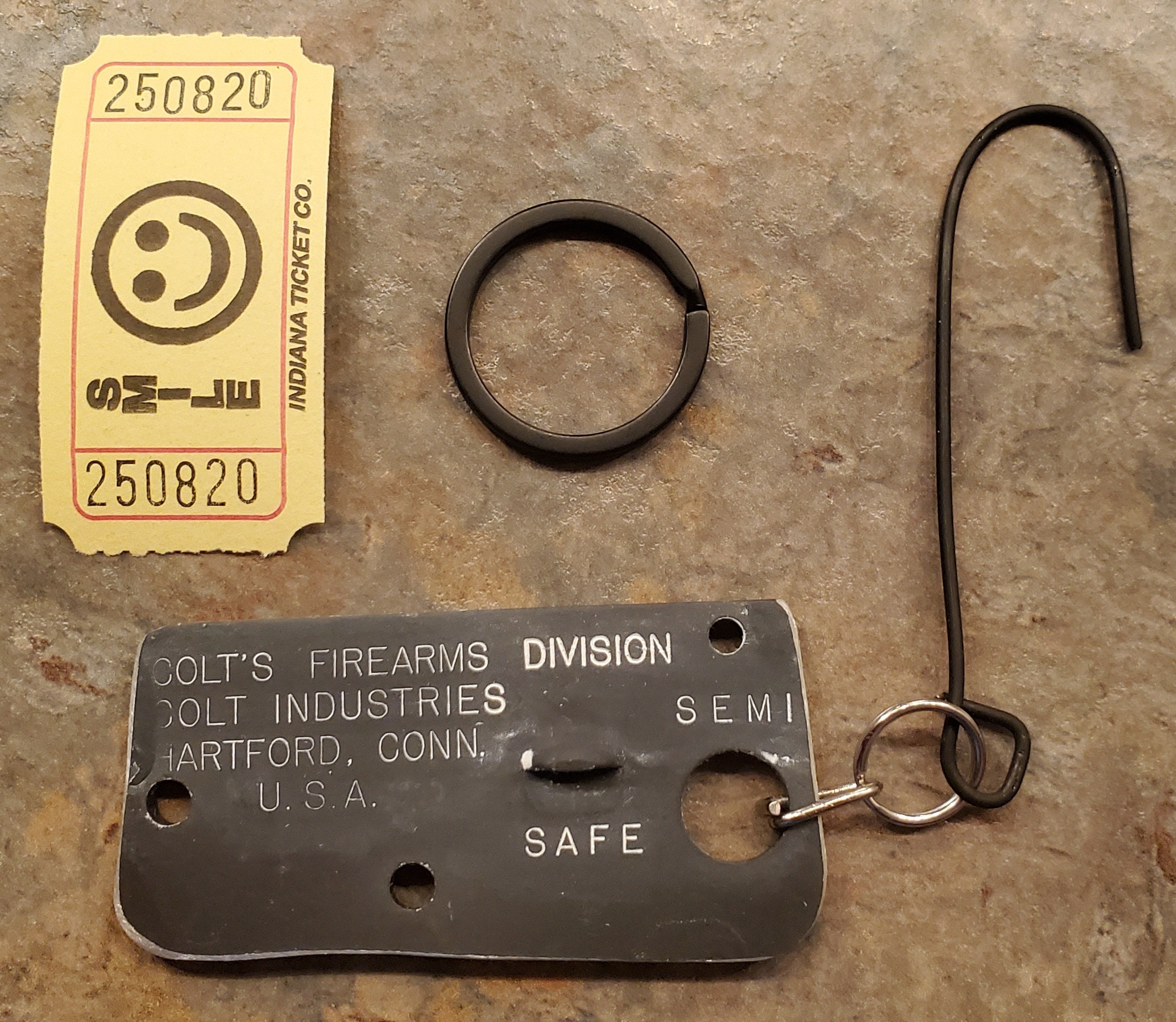 Colt M16A1 Keychain Made From a Real Machinegun - Etsy