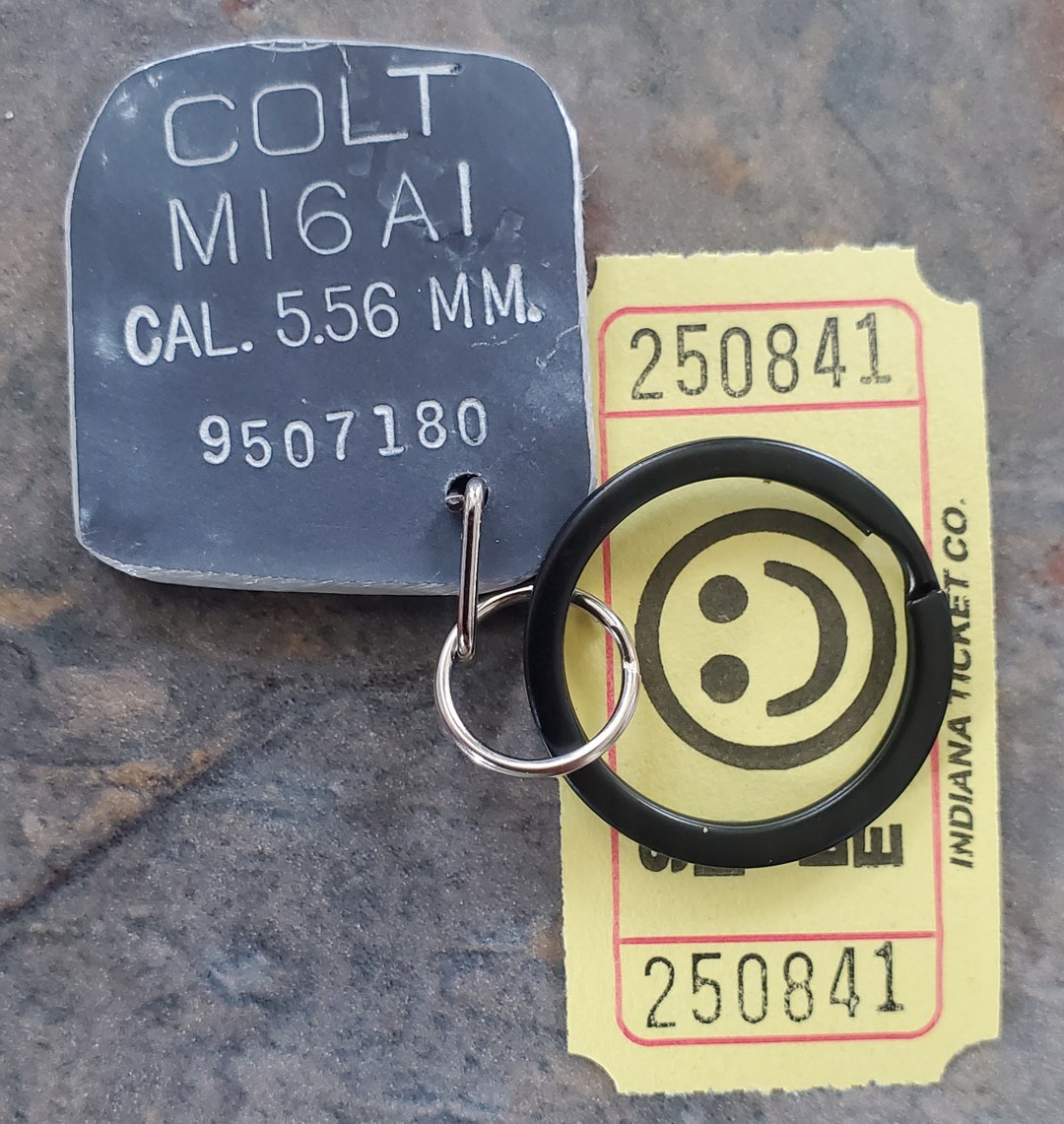 Colt M16A1 Keychain - Etsy