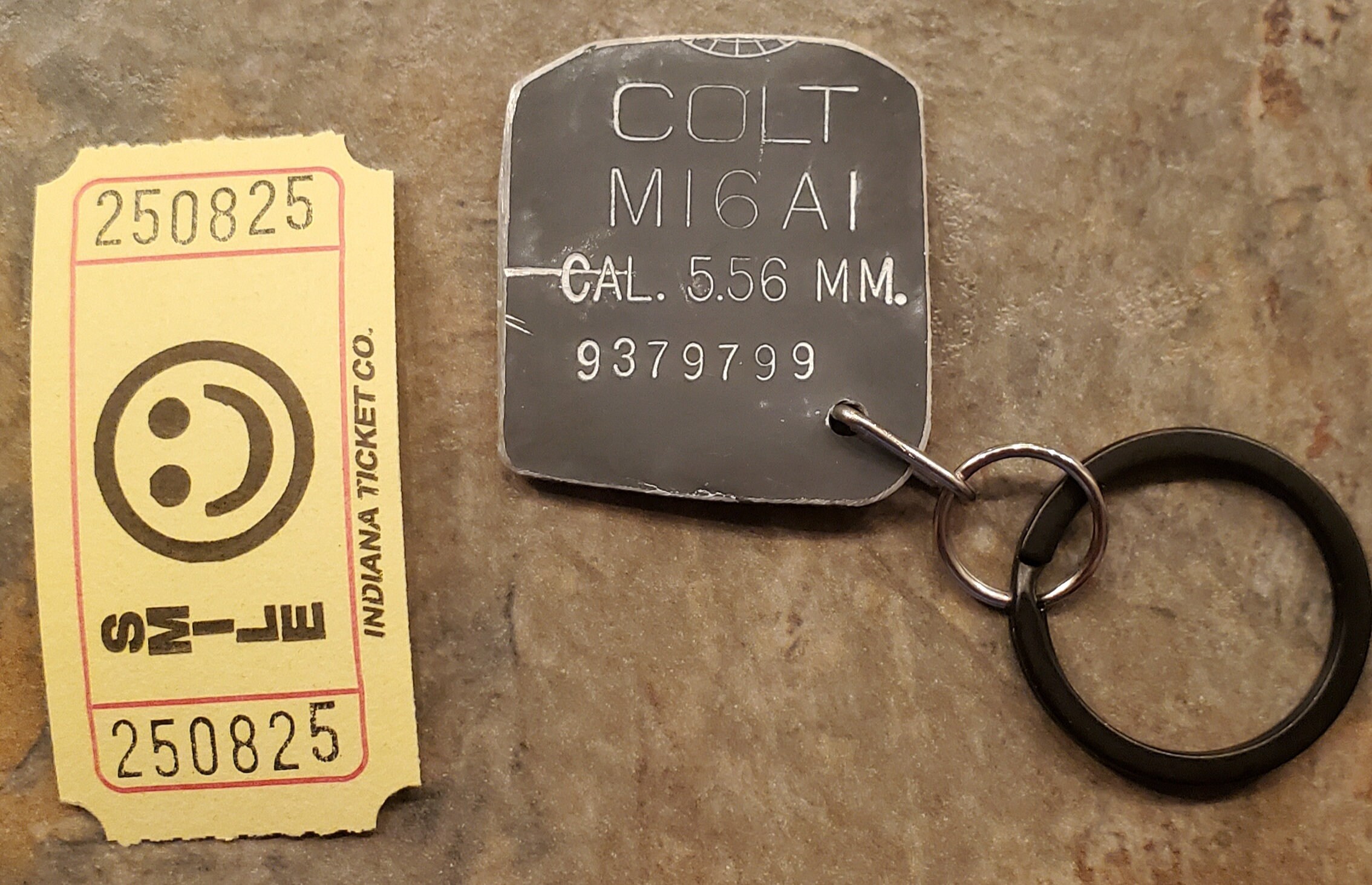 Colt M16A1 Keychain - Etsy