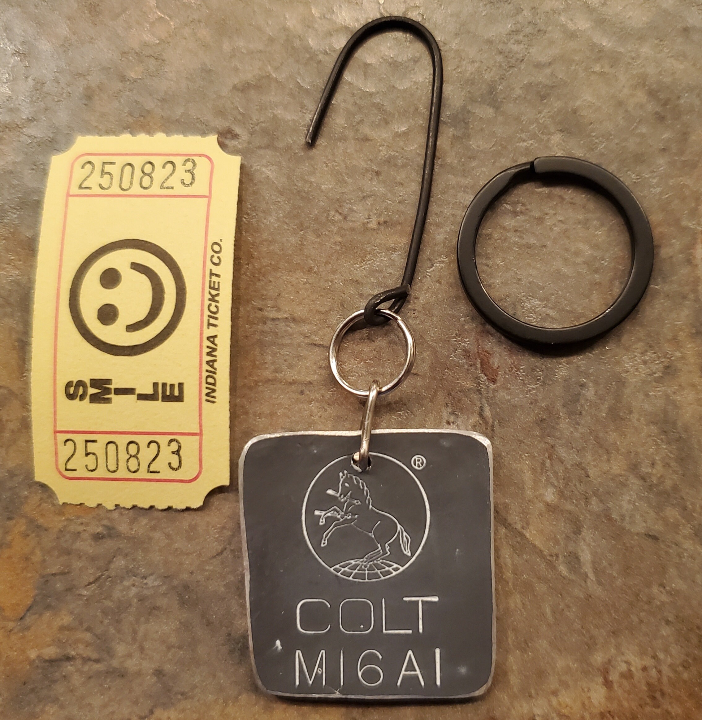 Colt M16A1 Keychain Made From a Real Machinegun - Etsy