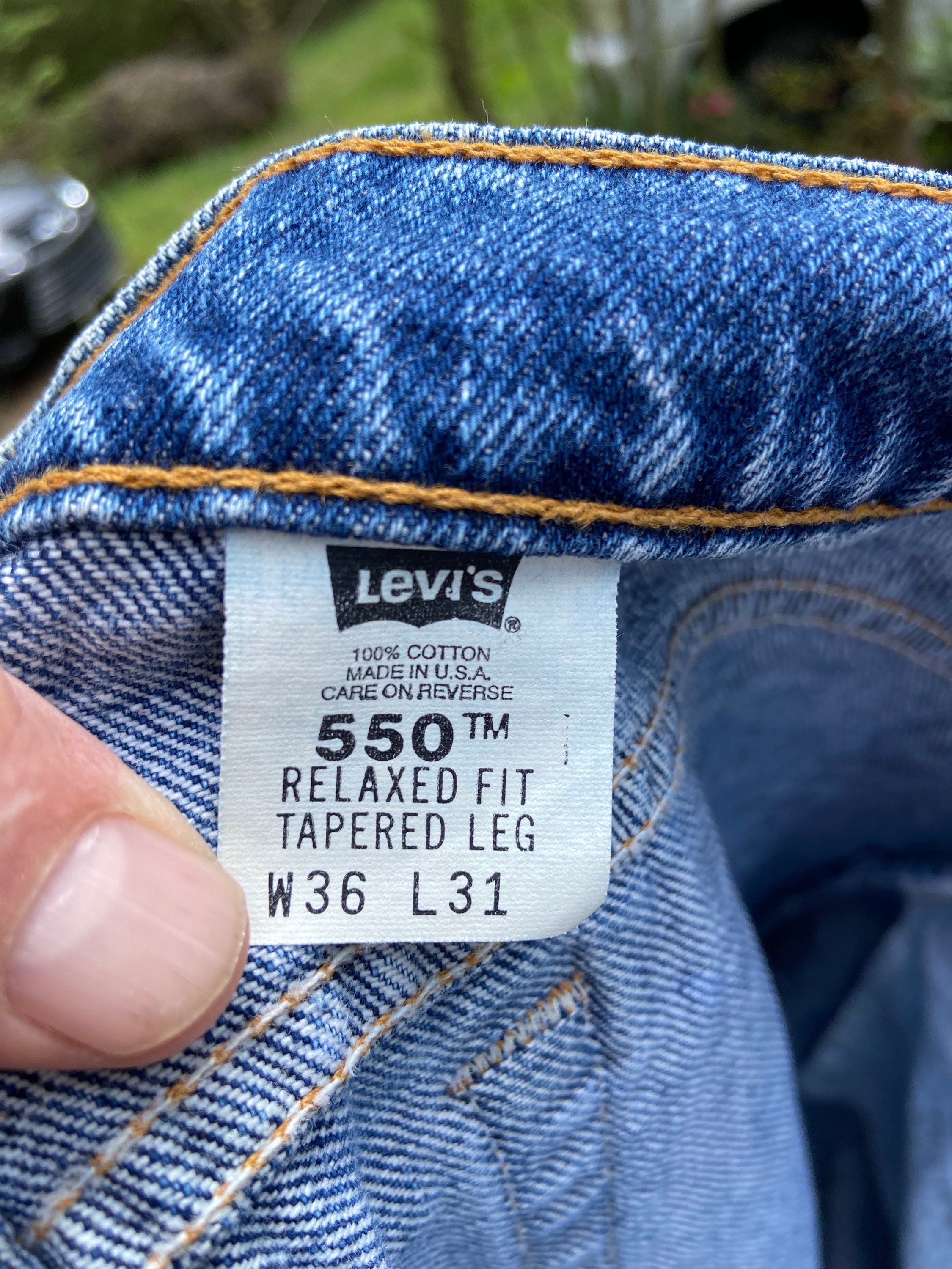 Vintage 90s 06/94 Levis Red Tab 35x30(tag Says 36x31) Denim Vintage 90s 06/94 Levis Red Tab 35x30(tag Says 36x31) Denim