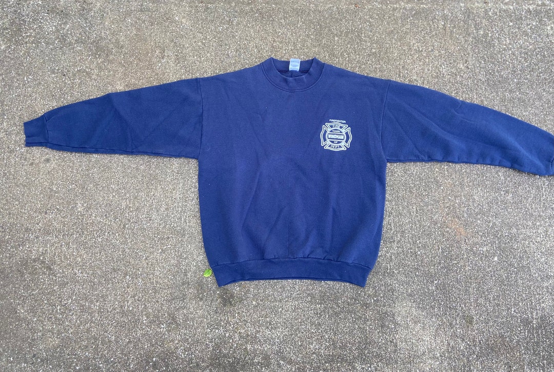 Vintage Mediumtag Says Large Fruit of the Loom Navy Blue Town of ...