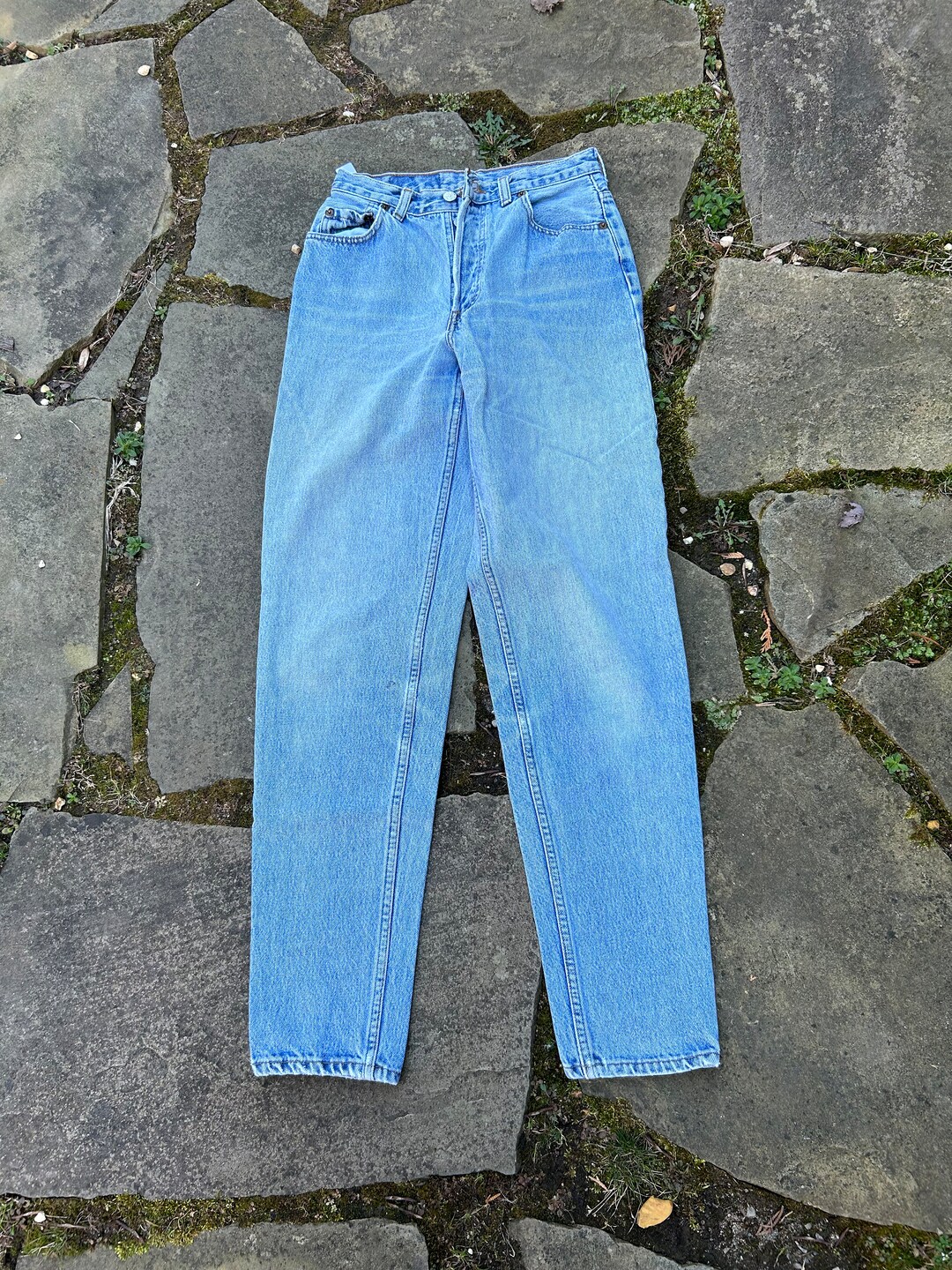 Vintage 90s Levis 501 24x31tag 29x32 Button Fly Red Tab Tapered 100% ...