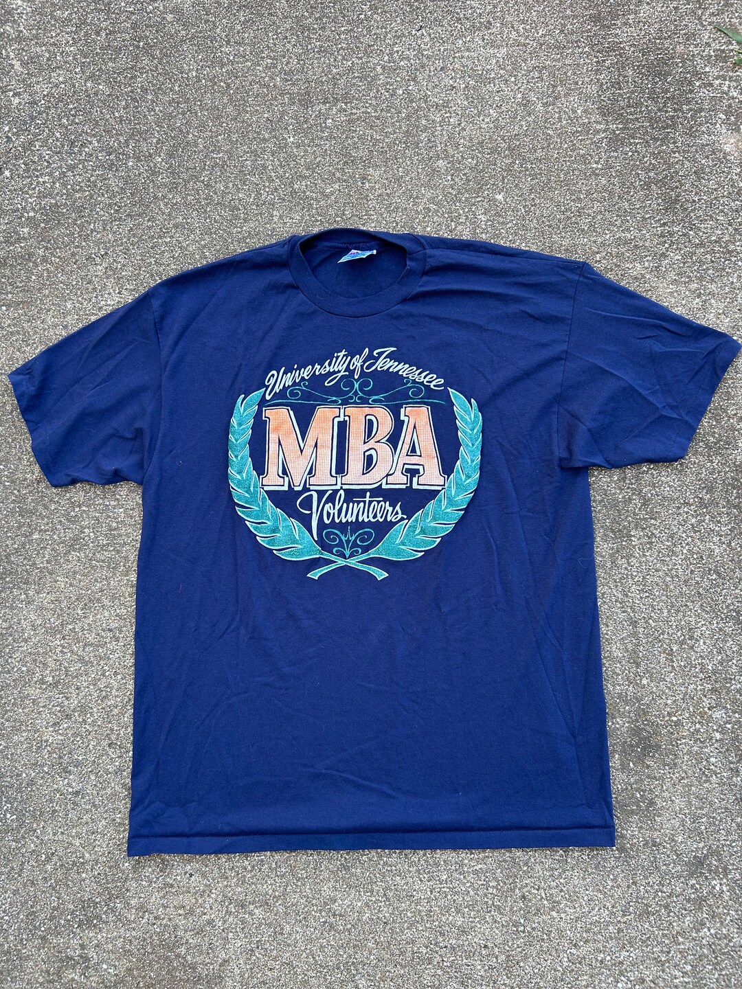 Vintage Medium/large University of Tennessee MBA Volunteers. Single ...