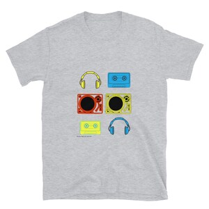 Dj T-shirt Custom Techno House Rave Progressive Rap Hip Hop - Etsy