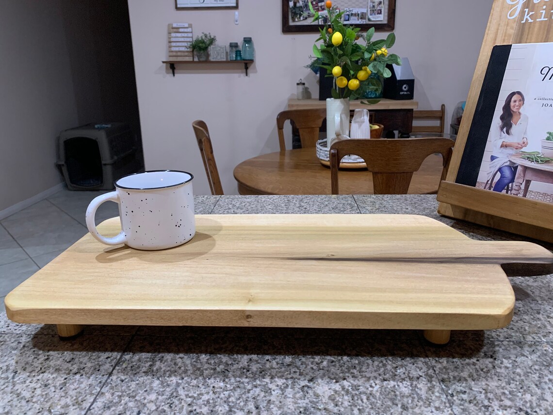 Raised Cutting Board or Serving Board - Etsy