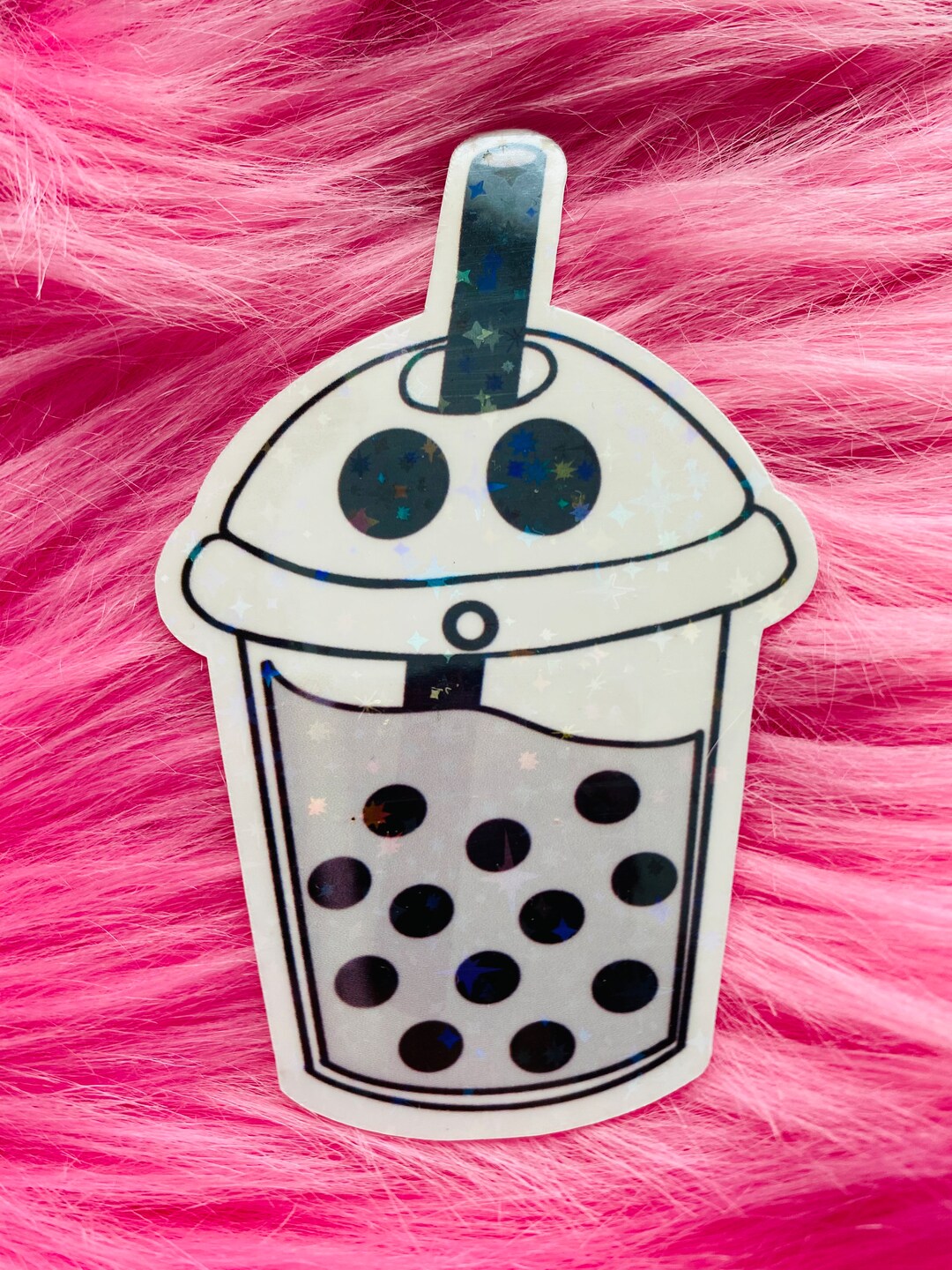 Boo-ba Vinyl Sticker | Ghost | Boba Tea | Water Bottle | Planner ...