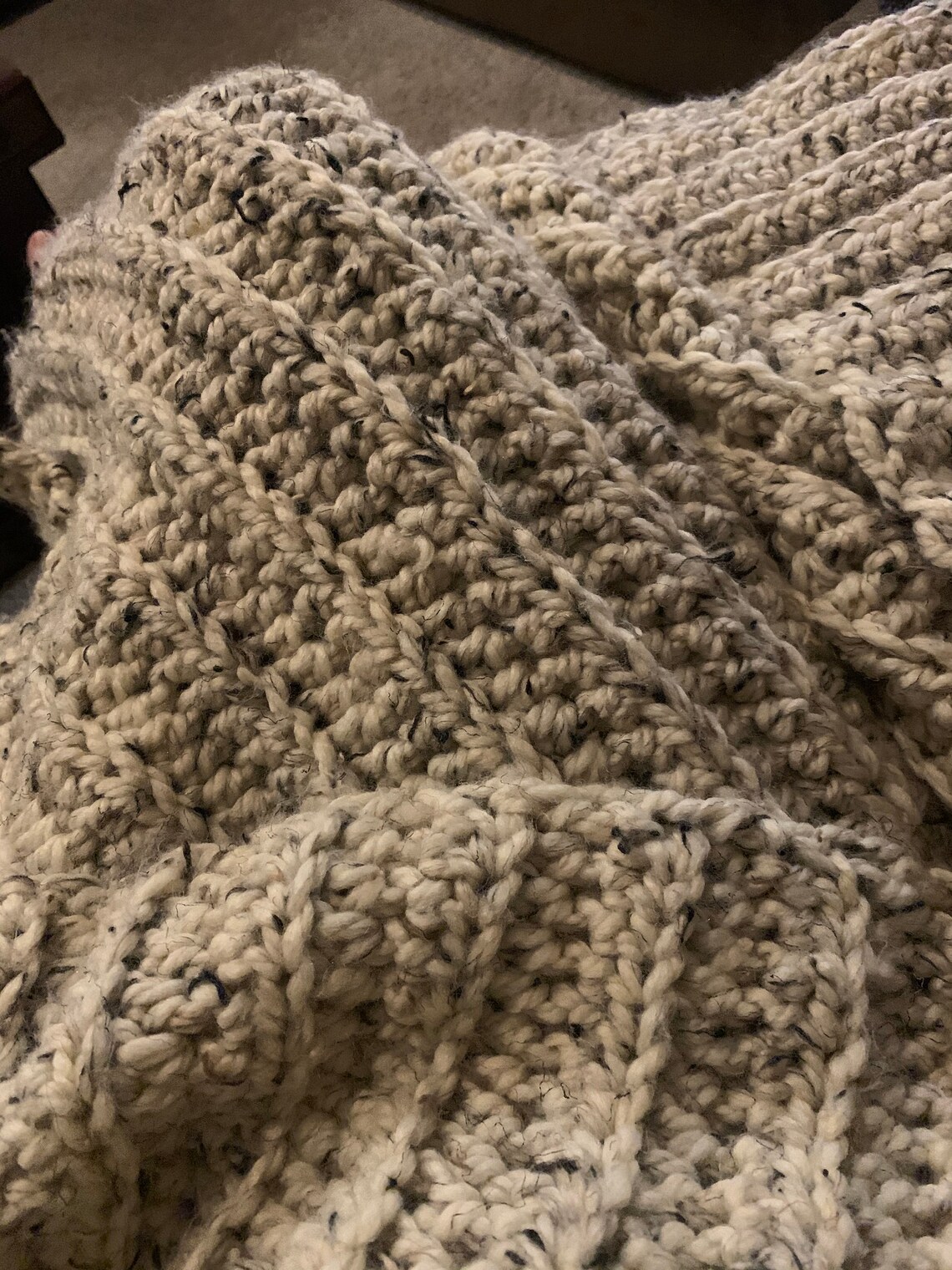 Beautiful Thick Rustic Crocheted Blankets - Etsy