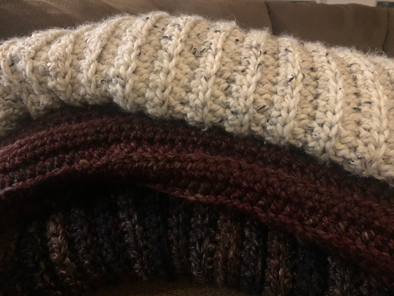 Beautiful Thick Rustic Crocheted Blankets - Etsy