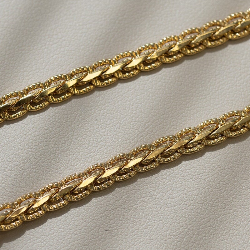 Braided Necklace - Etsy