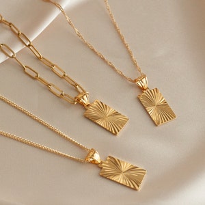 Square Pendant - Etsy