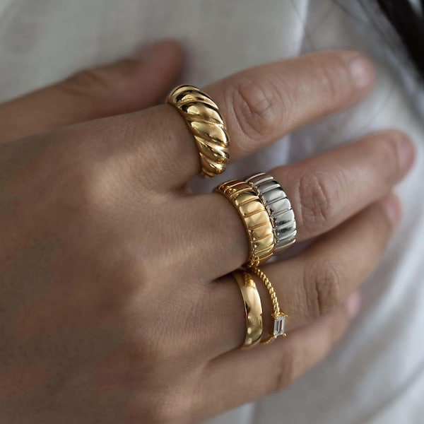 Thick Rings - Etsy