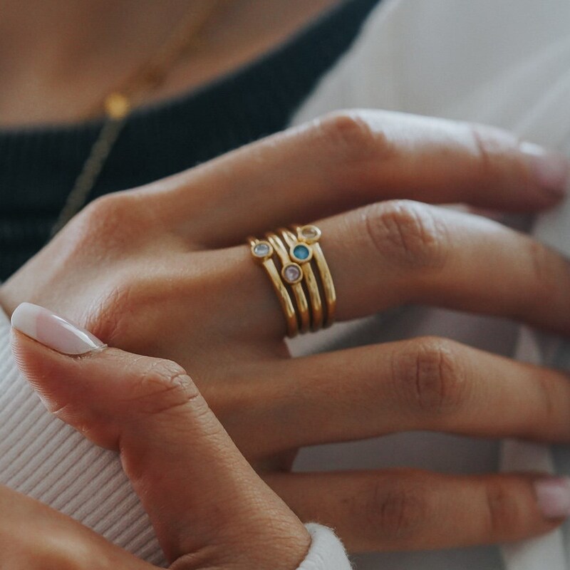 Vermeil Ring - Etsy