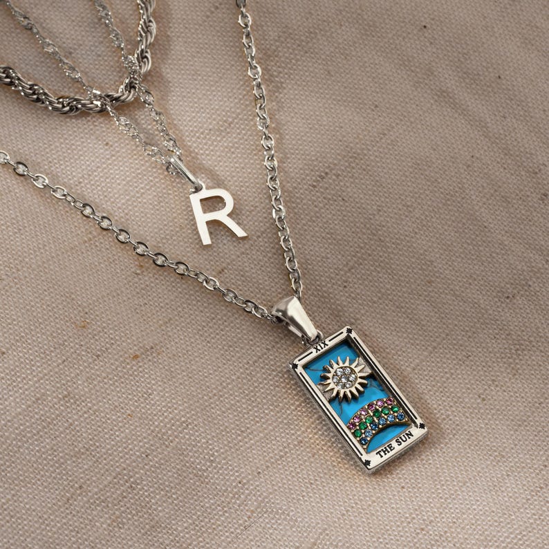 Tarot Card Charm Pendant, Add on Charm for Necklace Bracelet Earrings ...