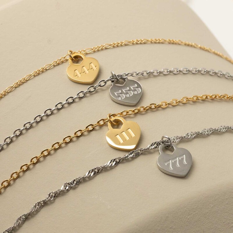 Angel Number Jewelry - Etsy