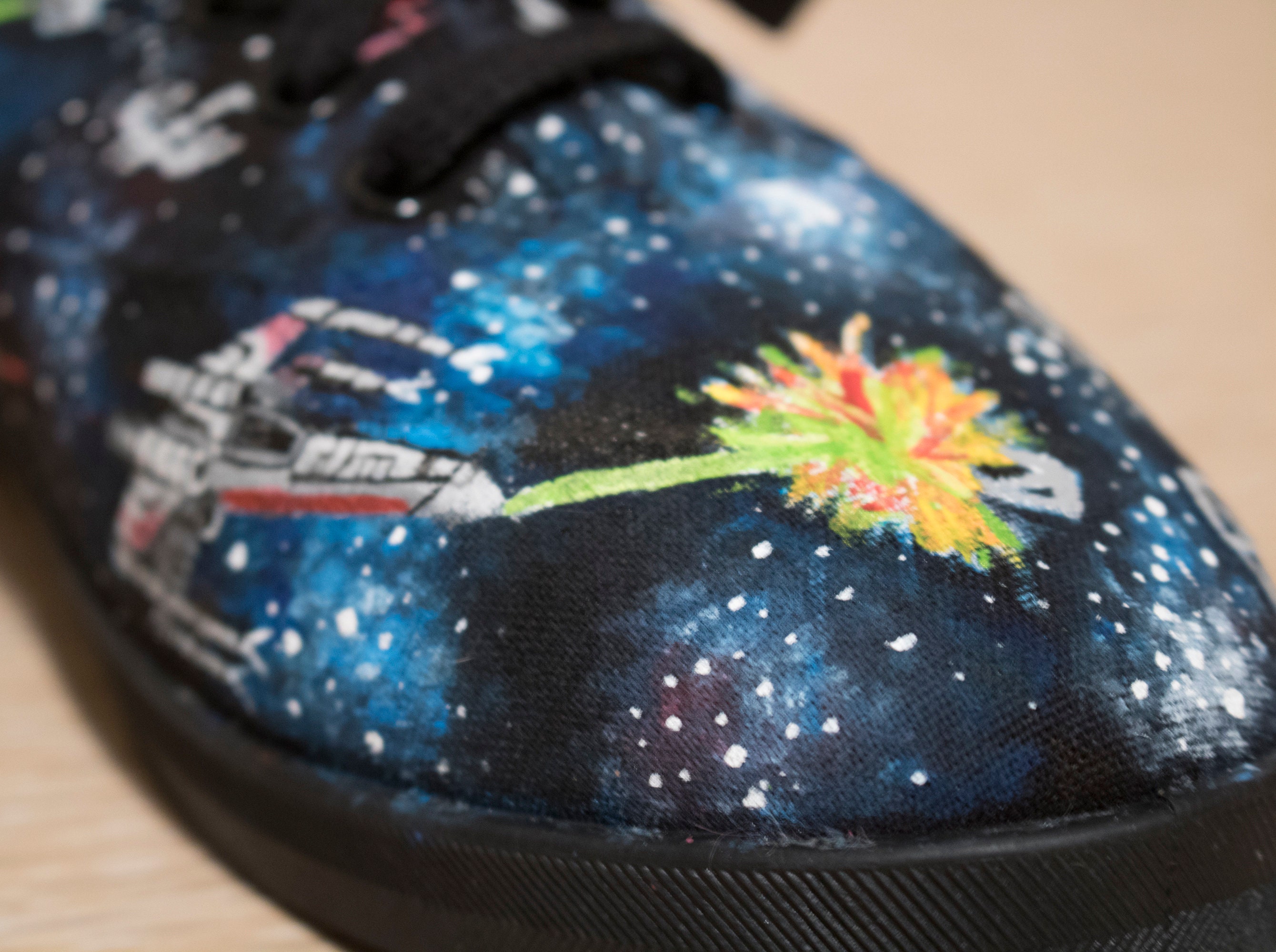 Hand Painted Star Wars Shoes - Etsy