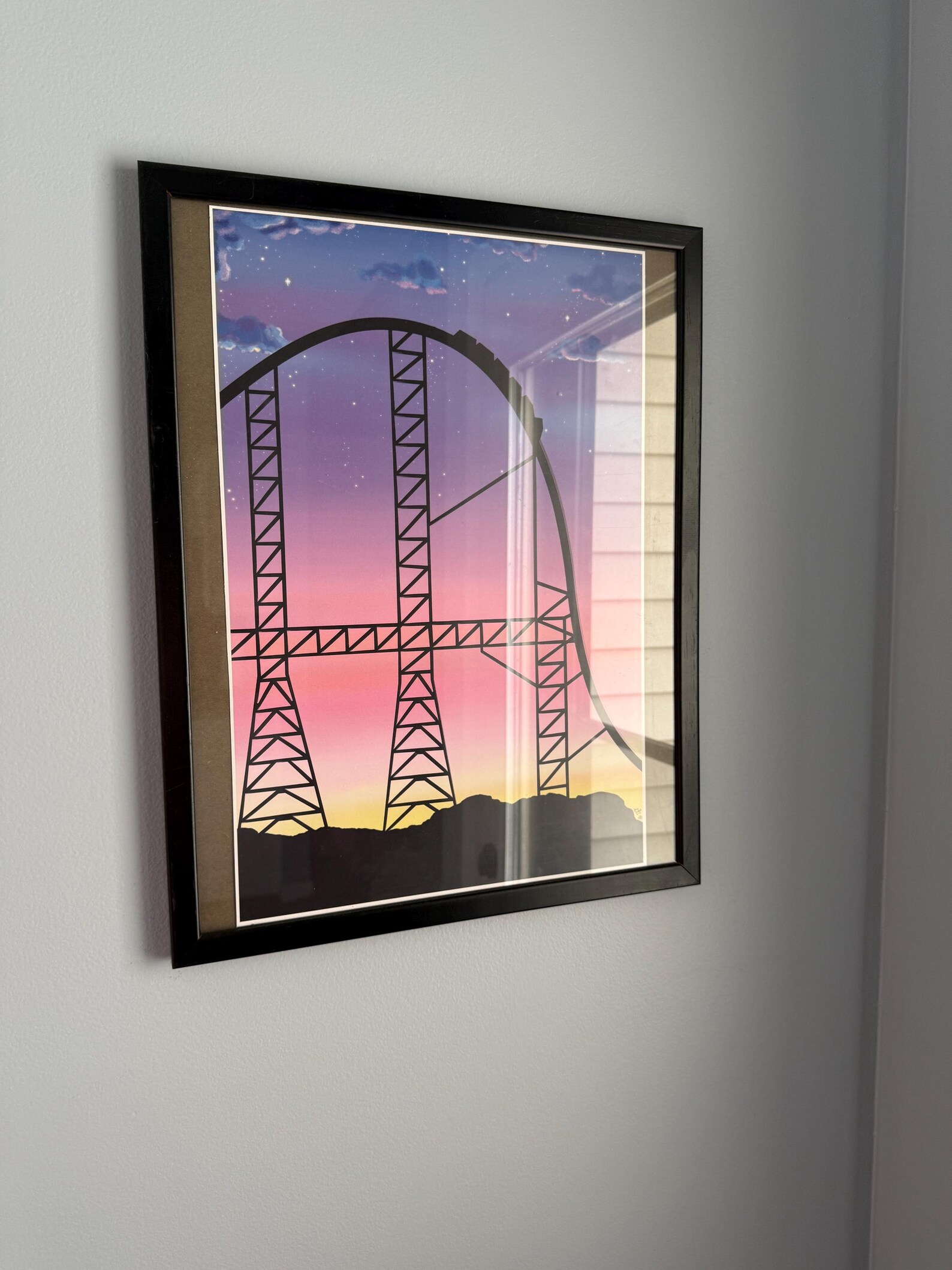 Millennium Force Sunset Print - Etsy