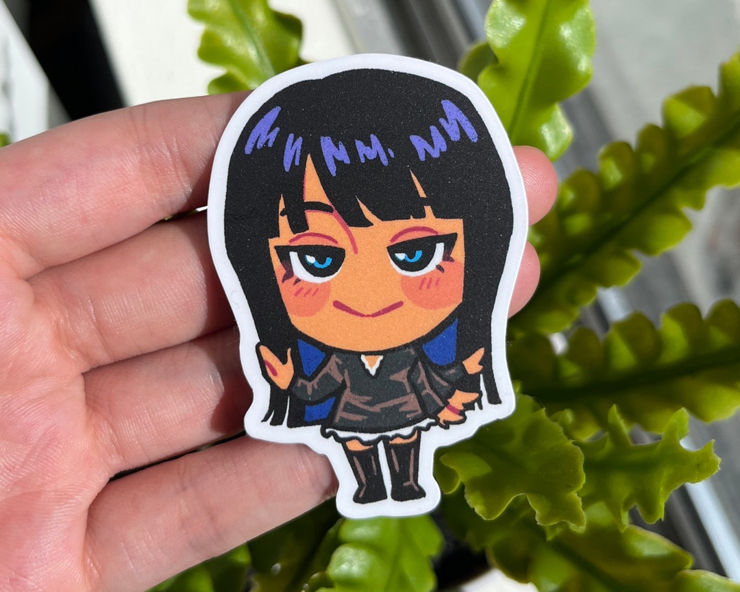 Lady Sticker Matte Vinyl Laminated, Diecut Sticker - Etsy