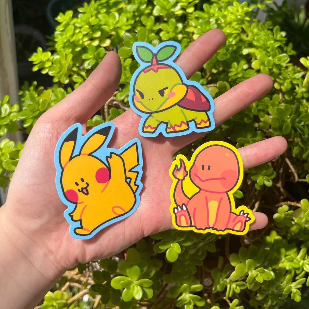 Derpy Creatures, Matte Vinyl Waterproof Diecut Stickers | Water Bottle ...