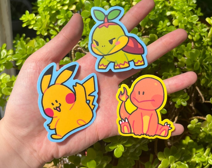 Derpy Creatures, Matte Vinyl Waterproof Diecut Stickers Water Bottle ...