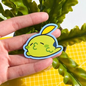 Derpy Creatures, Matte Vinyl Waterproof Diecut Stickers | Water Bottle ...