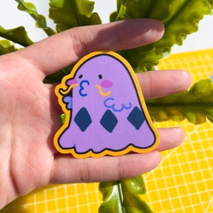 Derpy Creatures, Matte Vinyl Waterproof Diecut Stickers | Water Bottle ...