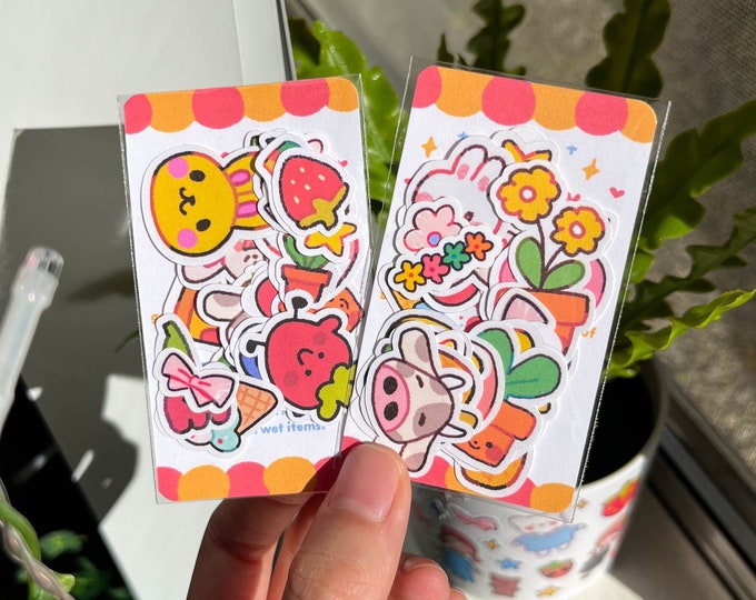 Mystery Grab Bag of 25 Small Diecut Stickers Water Bottle Laptop ...