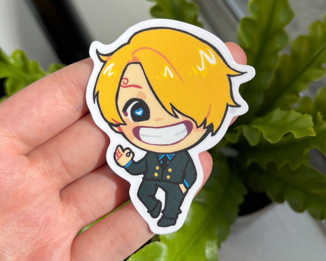 Sanji Sticker Matte Vinyl Laminated Diecut Sticker - Etsy