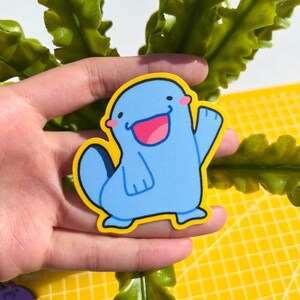 Derpy Creatures, Matte Vinyl Waterproof Diecut Stickers | Water Bottle ...