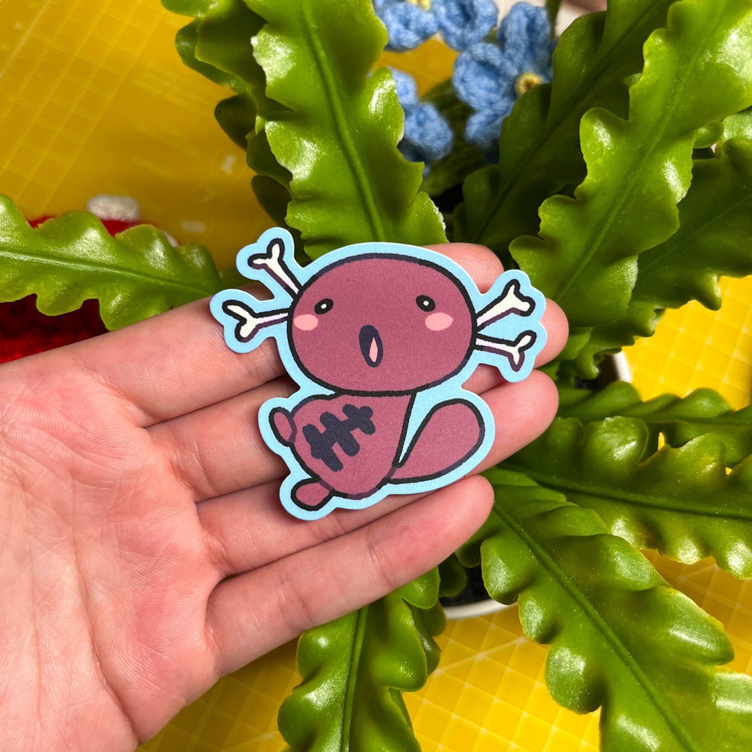 Muddy Creature Sticker | Matte Vinyl Laminated, Diecut Sticker - Etsy