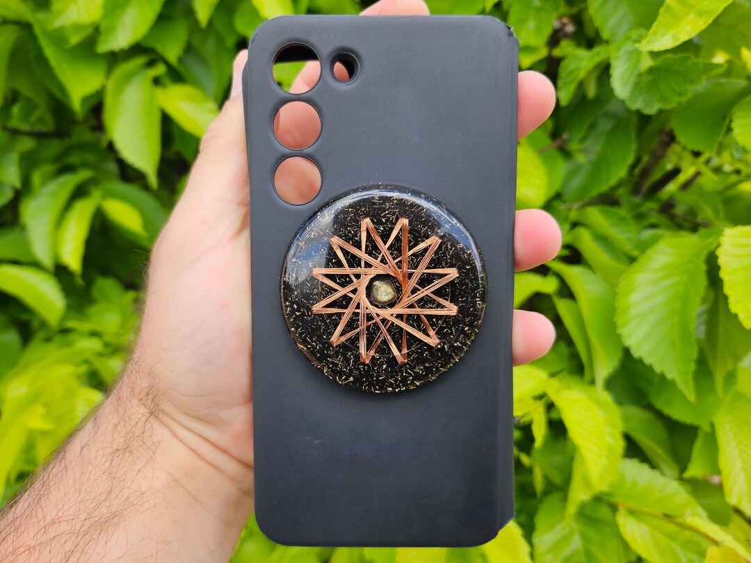 Orgonite Phone Shield,powerful Rodin Coil,harmoniser, EMF Protection ...