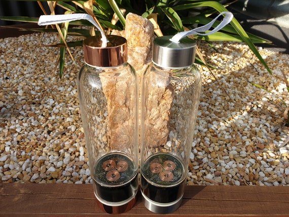 Powerful Orgonite Water Bottle Structured Water Orgone | Etsy