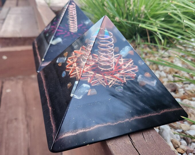 Giza Pyramid, Rodin Coil Orgonite, Orgone, Lifeforce Energy, Scalar ...