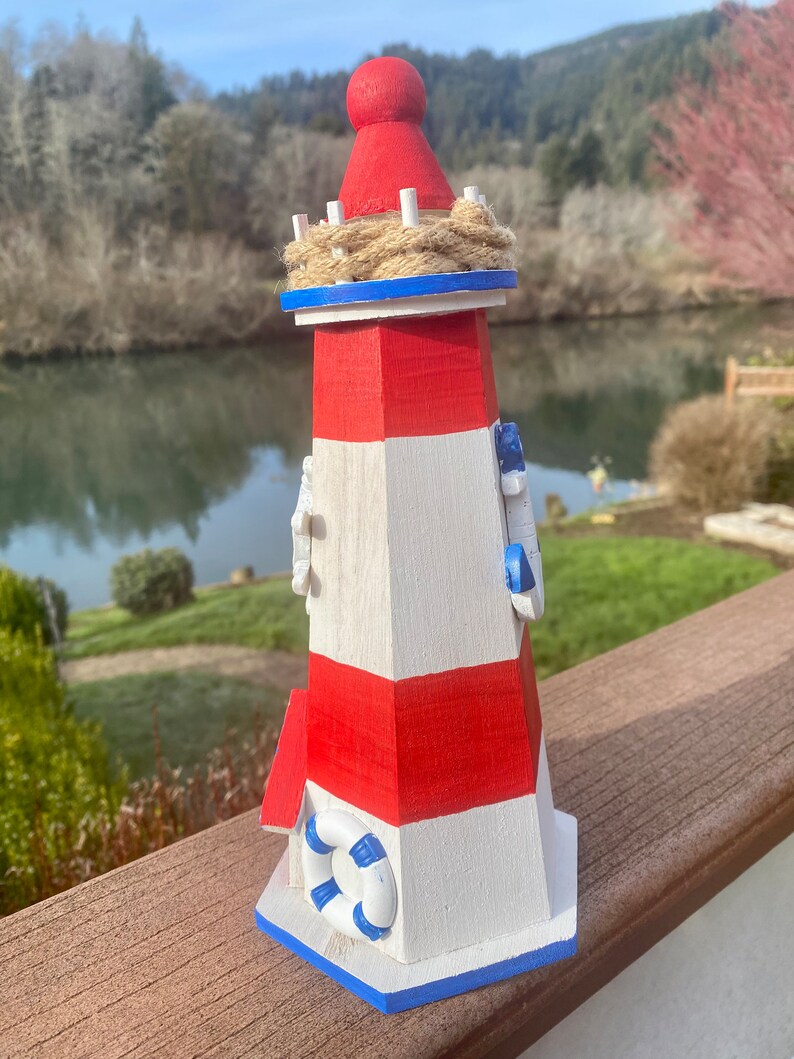 Tiny Indoor Lighthouse - Etsy
