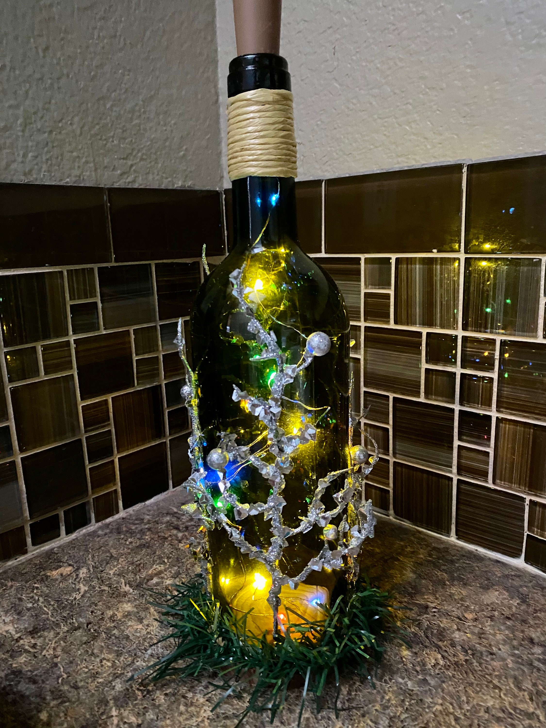 Festive Wine Bottles - Etsy