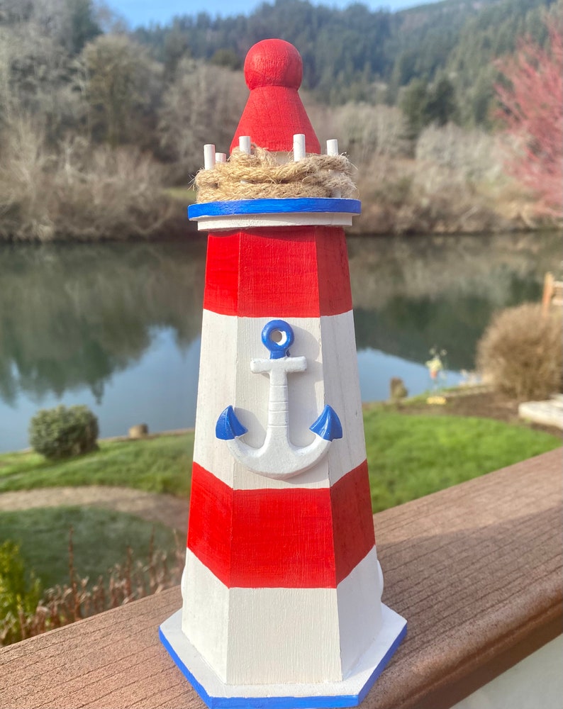 Tiny Indoor Lighthouse - Etsy