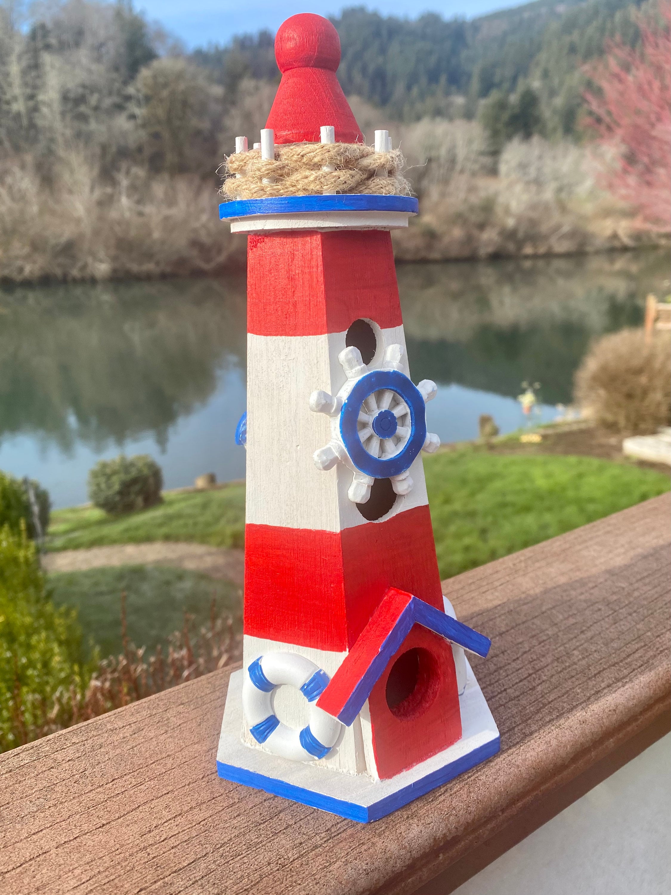 Tiny Indoor Lighthouse - Etsy