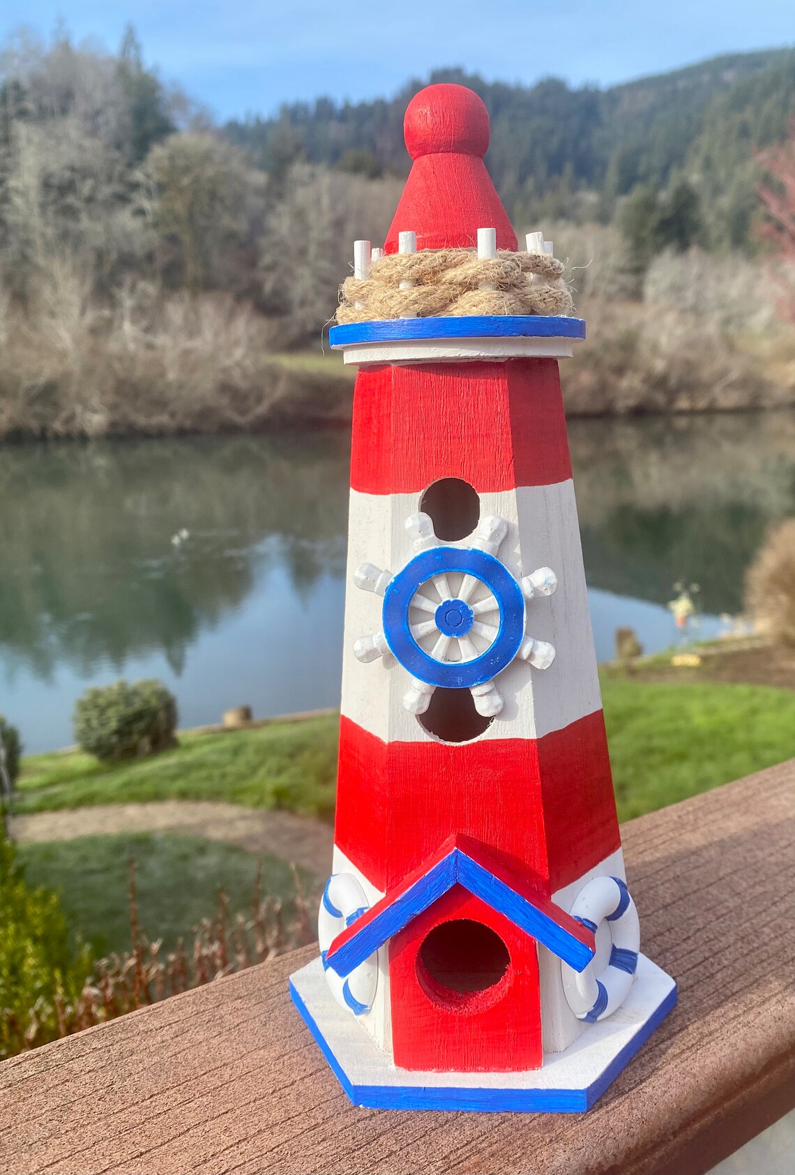 Tiny Indoor Lighthouse - Etsy