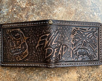 Necronomicon Wallet - Etsy