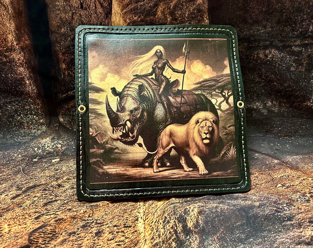 Female Wallet Black Magic Woman Warrior 4 Cardholders, Pocket for Bills ...