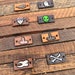Leather Boot Charms, Skull, Alien, Tooth, Crossbones, Hand Tooled, Folk ...