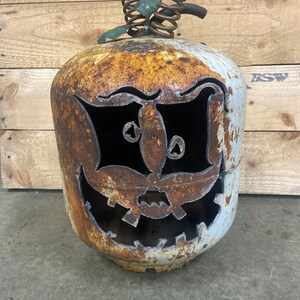 Jack-o'-lantern Plasma Cut One-of-a-kind Pumpkins Tank Pumpkins Cutler ...