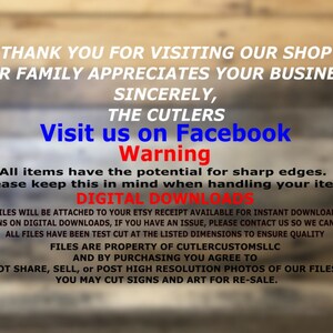 TODAYS MENU / .dxf .svg Digital Download Laser Cnc Plasma Router ...