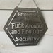 FAFO HOME SECURITY Protected by Fafo Yard Sign Gifts for Him Boyfriend ...