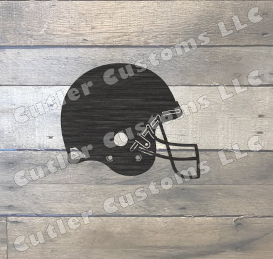 Football Helmet / .dxf .svg Digital Download Laser Cnc Plasma Router ...