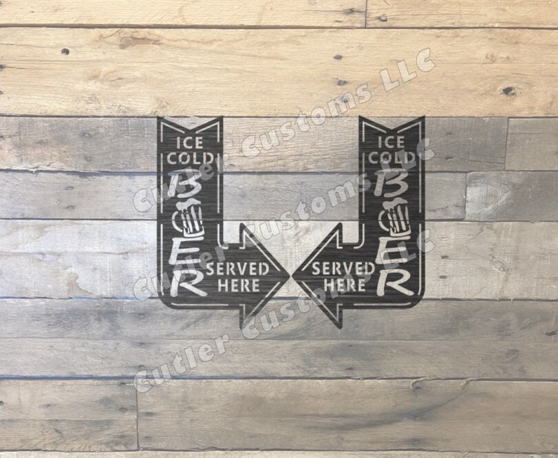 ICE COLD BEER / .dxf .svg Digital Download Laser Cnc Plasma - Etsy