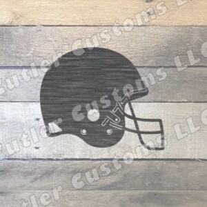 Football Helmet / .dxf .svg Digital Download Laser Cnc Plasma Router ...